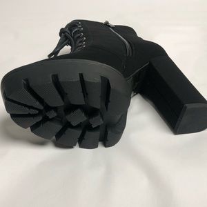 TOP Moda | Shoes | New Michi Patent Chunky Heel Boots | Poshmark